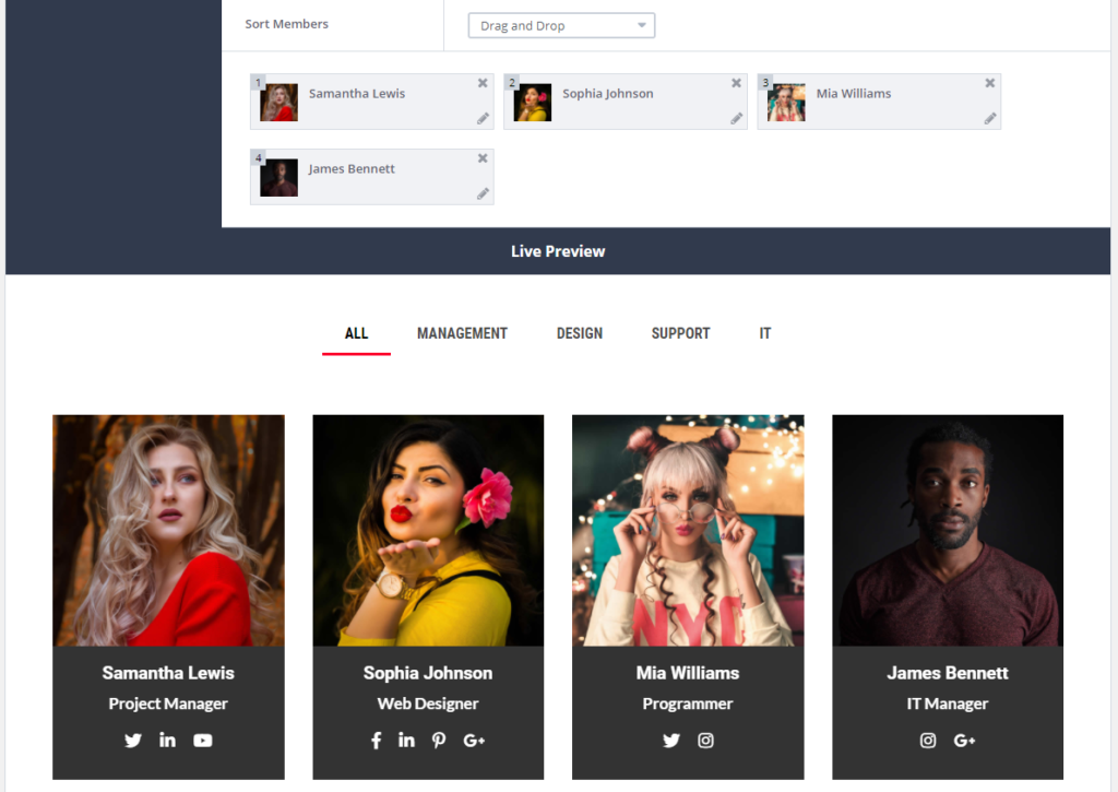 Documentation – Team Showcase WordPress Plugin